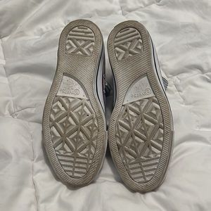 Converse | Shoes | High Top Mismatched Striped Converse Brand New Worn ...